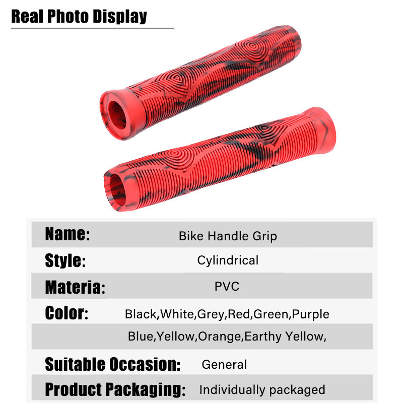 160mm Bike Handle Grip Silicone Grip Durable Anti-Slip for Mtb BMX ...