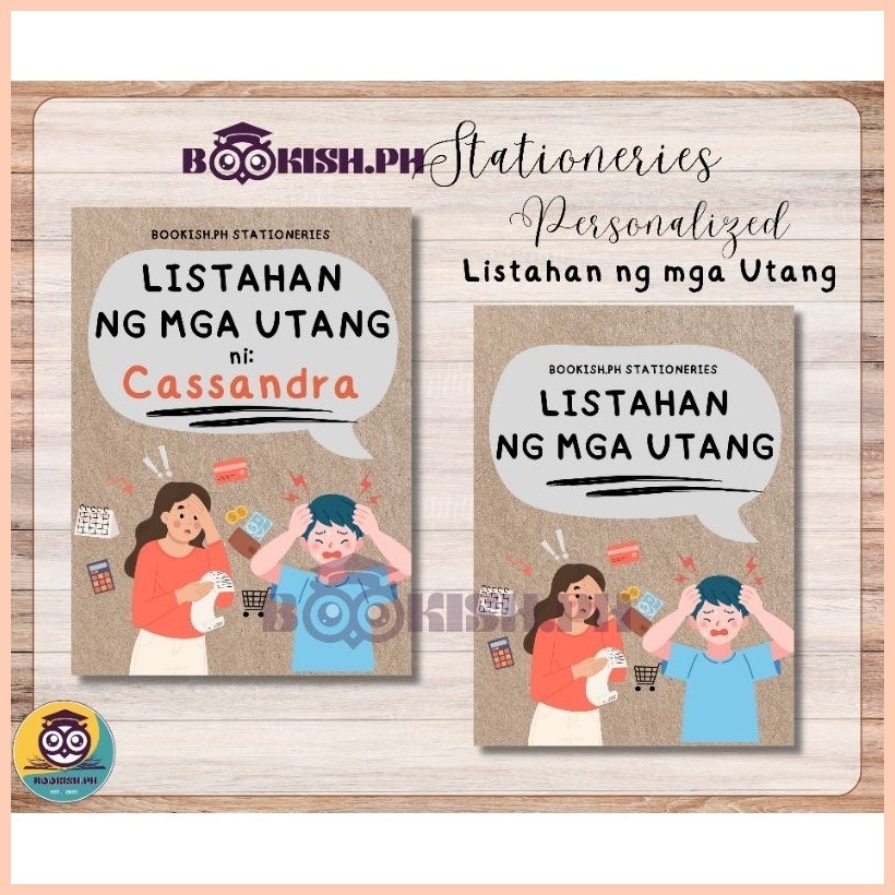 Personalized Listahan ng mga Utang (Loan Credit Tracker) | Shopee ...