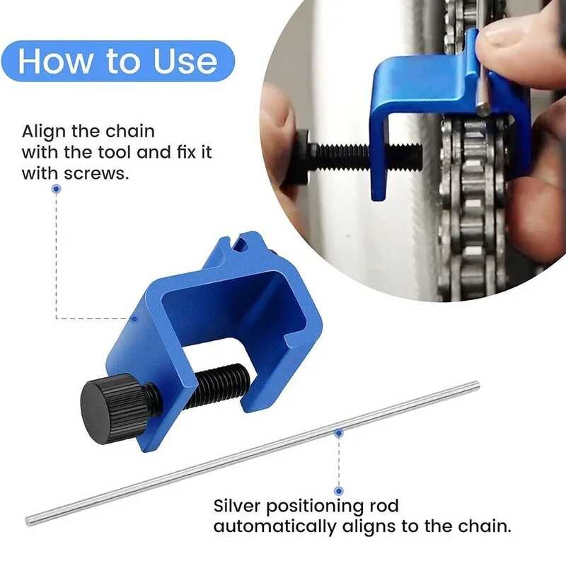 ஐ Accessories Alignment Tool Aluminum Alloy Bicycle Motorcycle Chain ...