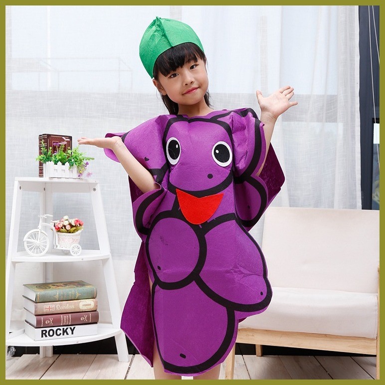 Nutrition Month Costume Fruits For Kids(Free Size) | Shopee Philippines