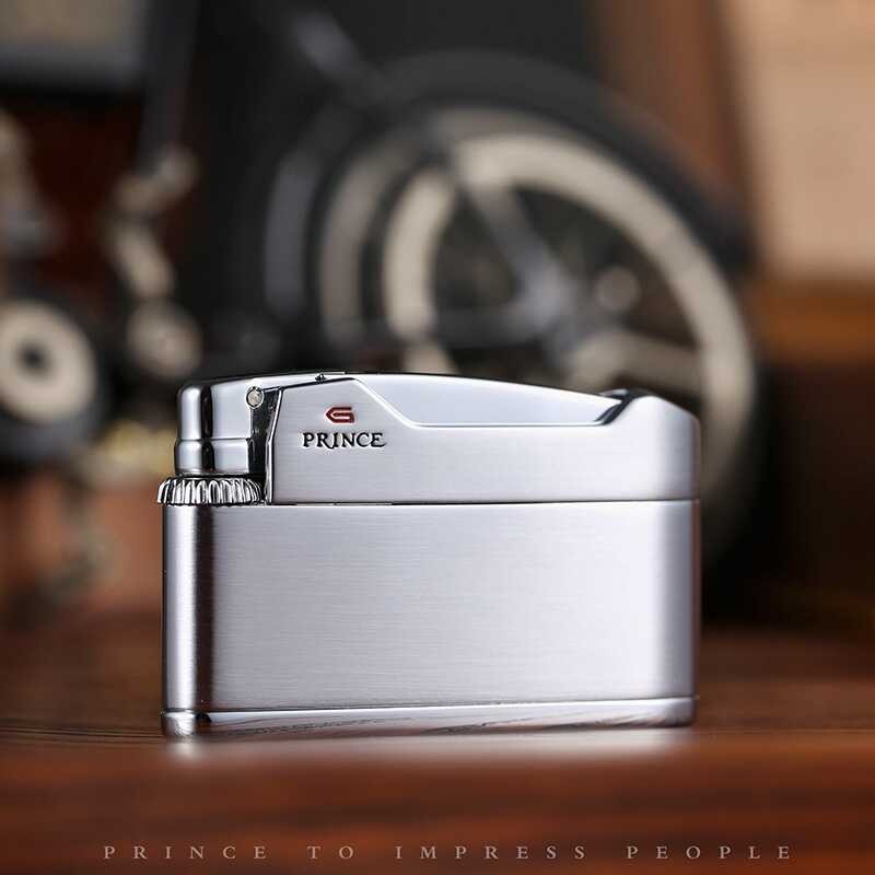 Classic Japanese Prince PRINCE gas ultra-thin press and knock style old ...