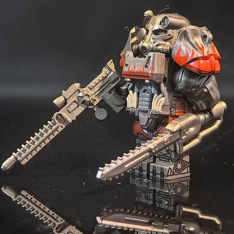 Lego Third Party Military Human Exoskeleton Mech T60 Powered Heavy ...