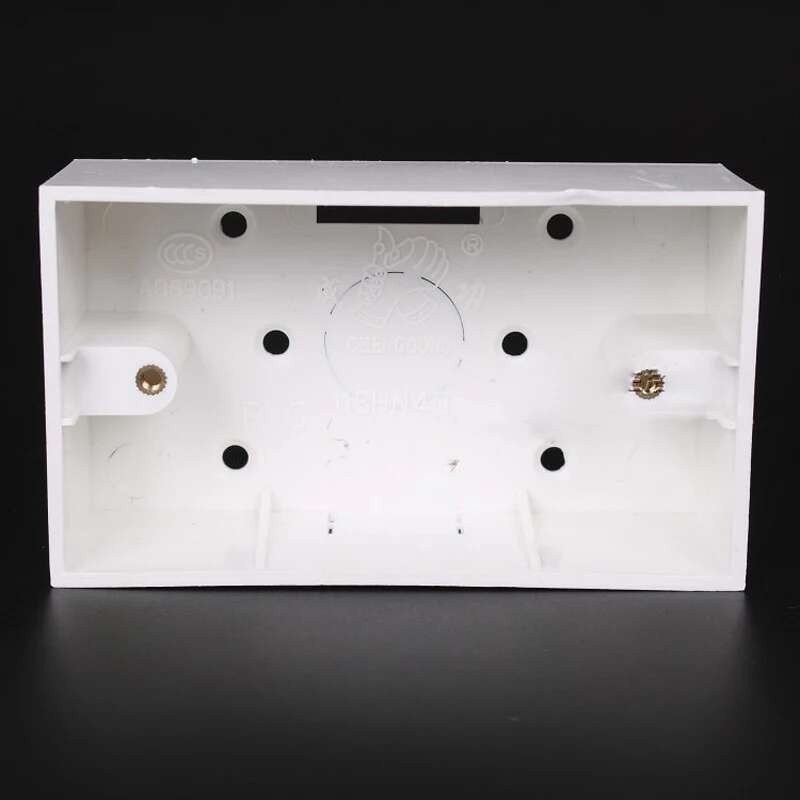 118/120 2pcs Maliit na uri Wall Mount Switch Depth 40mm Bottom PVC ...
