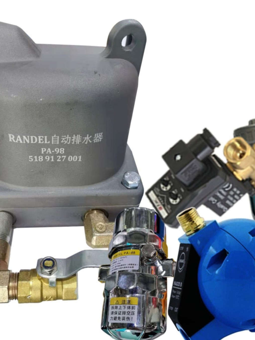 ΐ Automatic Drain AD402 Air Storage Tank Drain Controller Air Pump Air ...