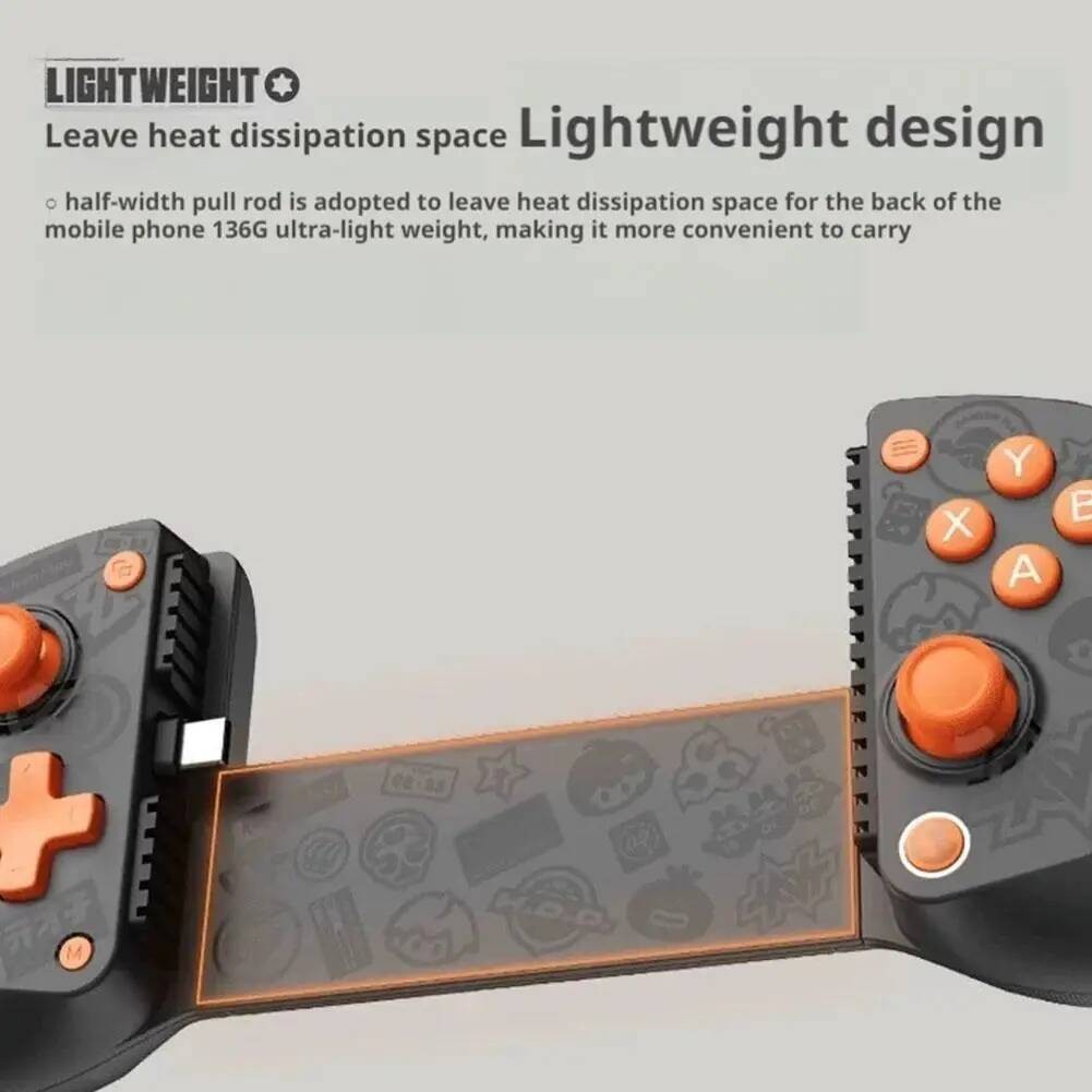 Game Stretch Controller For GameSir-X5 Type-C Mobile Gamepad Ergonomic ...