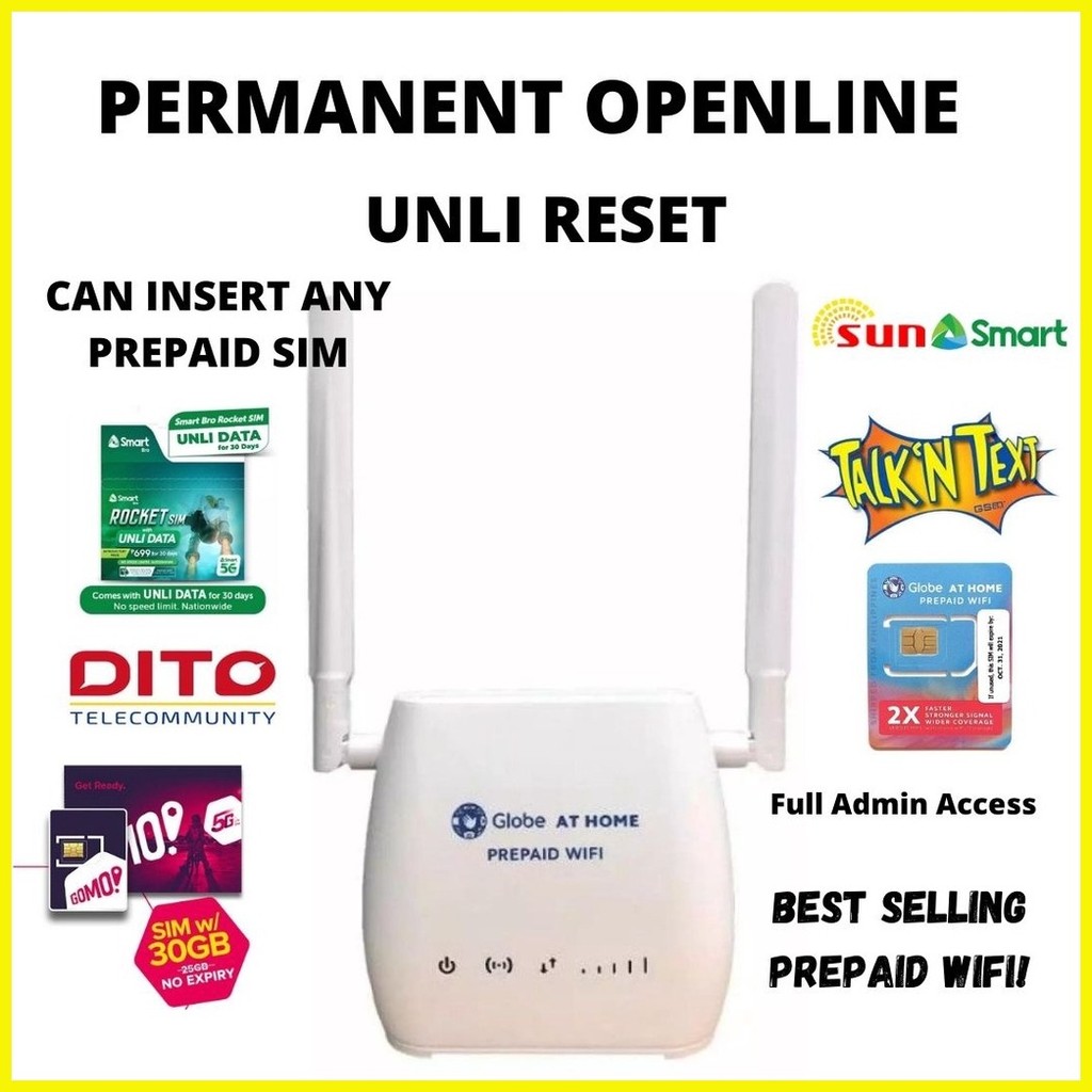SALE! Globe at Home Prepaid Wifi (ZLT S10G) | Shopee Philippines