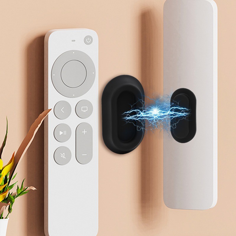 Silicone Magnetic Remote Control Anti-lost Hooks Self-adhesive Fridge ...