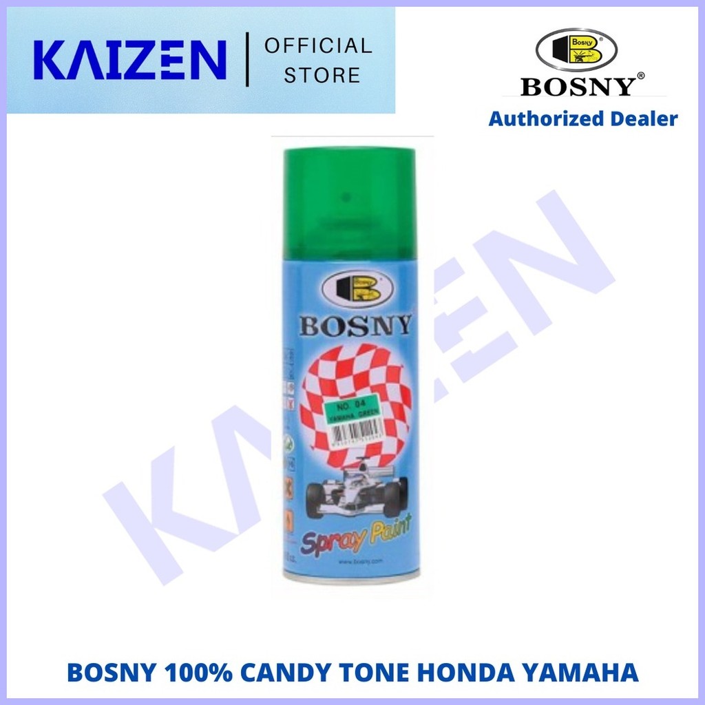 ORIGINAL BOSNY Candy Tone Yamaha Green ⭐ | Shopee Philippines