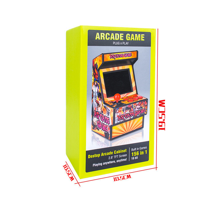 Mini 156 Arcade 16 Bit Retro Handheld Game Console Nostalgic Children's ...