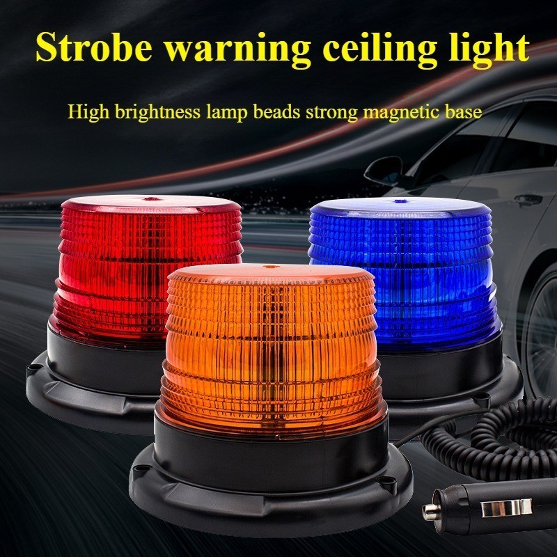 12-24V LED Car Truck Strobe Warning Light Police LED Flashing Emergency ...