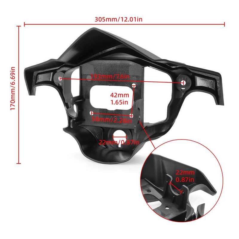 Motorcycle A7 Speedometer Bracket Digital Speed Meter Tachometer ...