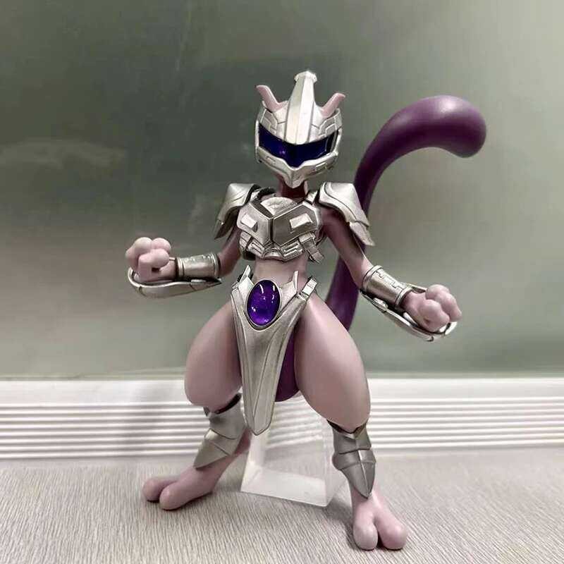Anime # Legendary Pokémon Figures GK Mew & Mewtwo Action PVC Collection ...