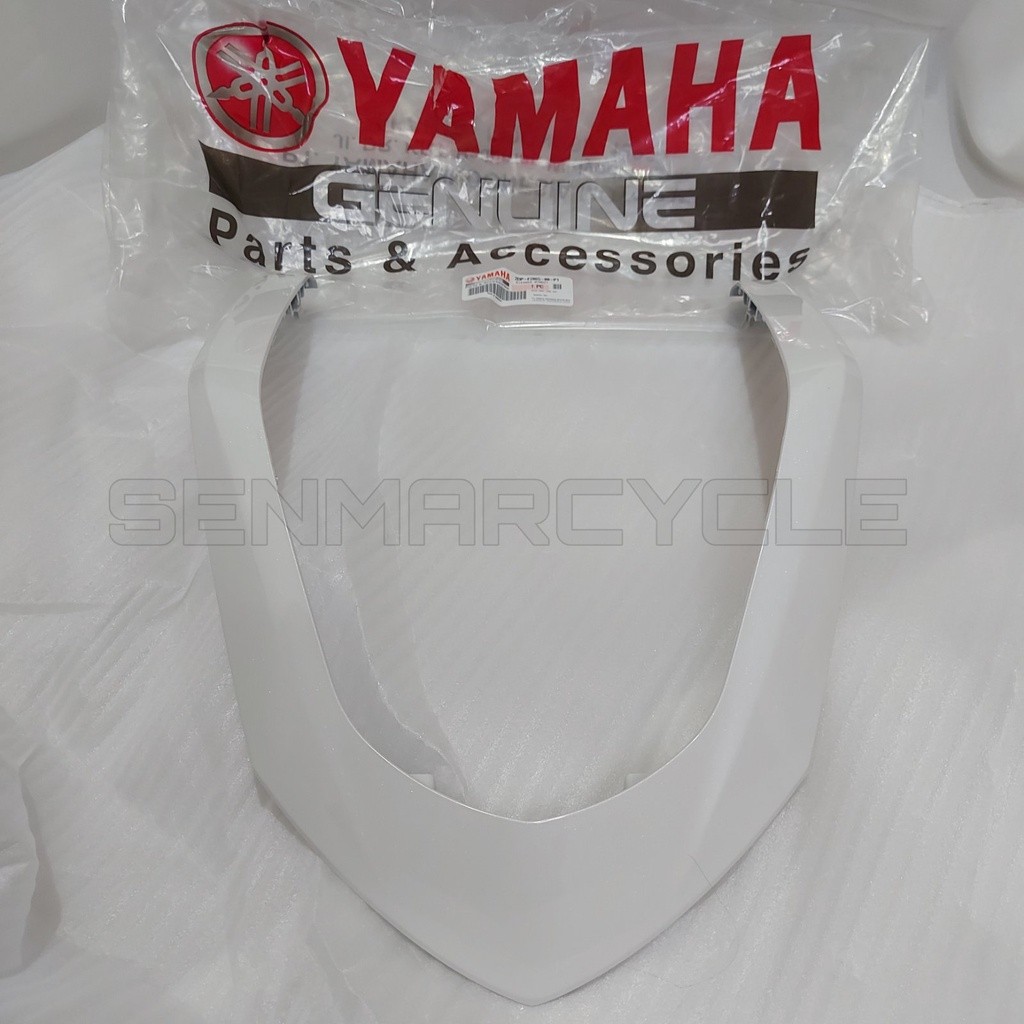 NMAX V1 PEARL WHITE BIG U / COVER FRONT GENUINE (ORIGINAL YAMAHA ...