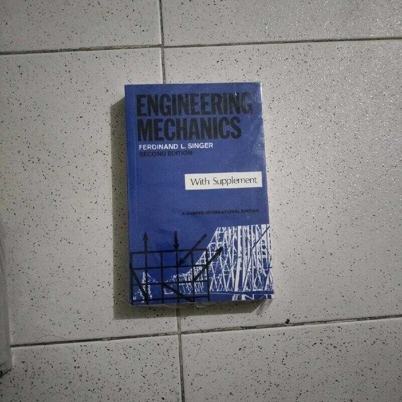 Engineering nics 2nd Edition Singer | Shopee Philippines