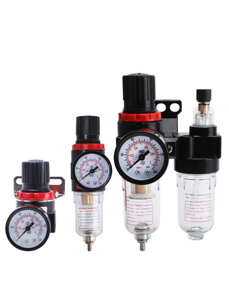 ☪ Air compressor air source processor pneumatic triple piece AR ...