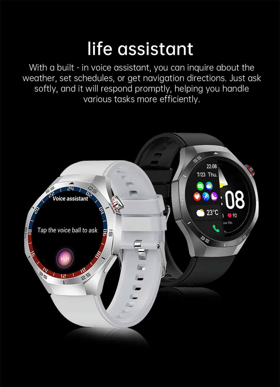 2025 New Sport Smart Watch HW95 HD Display Heart Rate Custom Dial AI ...