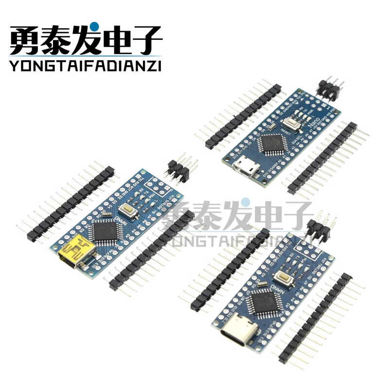 Nano V3.0 CH340 Improved Atmega328P USB to TTL Development Board MINI Interface | Shopee Philippines