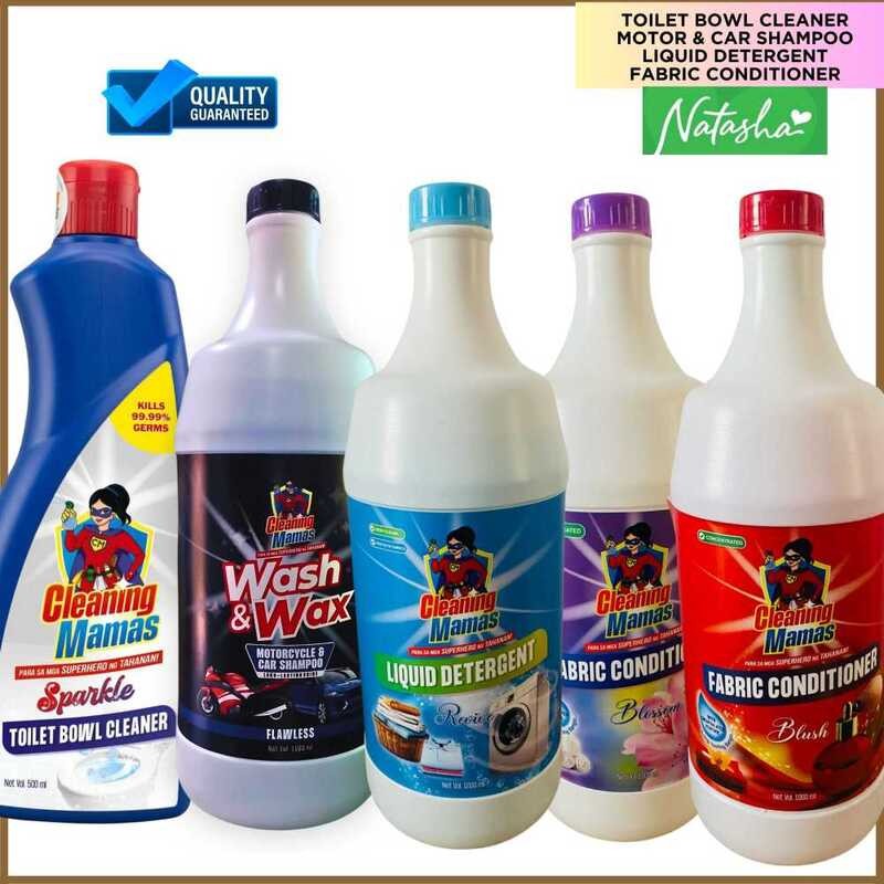 Cleaning Mamas Toilet Bowl Cleaner, Fabric Conditioner, Liquid Laundry ...