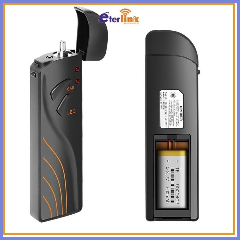 COD Handheld Rechargeable 15mw Fiber Optic Tester Portable Pen Type Red ...