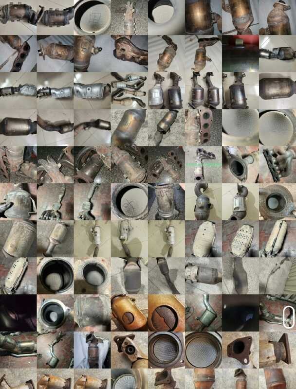 Original And Second-Hand Dismantled Three-Way Catalytic Converters For ...