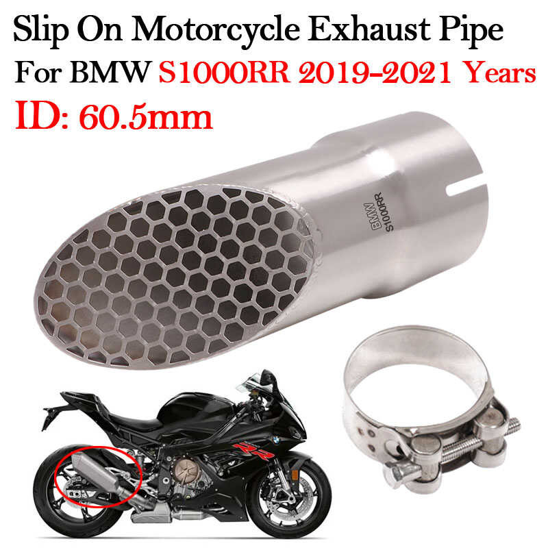 60.5MM 6 Muffler Para sa S1000RR S1000 RR 2019 2020 2021 Motorcycle ...