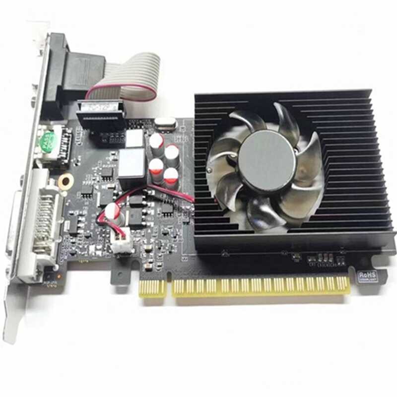 2Gb Gt730 Card Gv-N730-2Gi 64Bit Gddr3 Graphics GT 730 D3 Dvi Used VGA ...