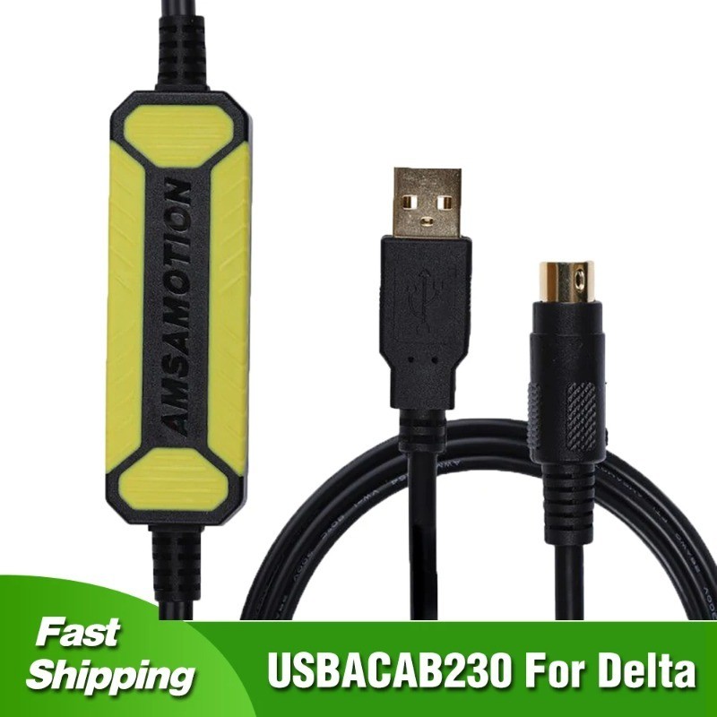 Usbacab230 Delta DVP XINJE 14Ss211r Programming Cable USB TO Rs232 ...