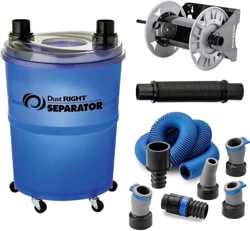 Collection Right Ultimate Kit: Cyclone Dust Separator 36'' Flex-Form ...