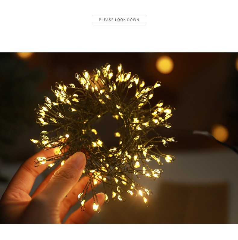 Christmas Lights Green Wire Fairy Lights Battery Operated / Plug in ...