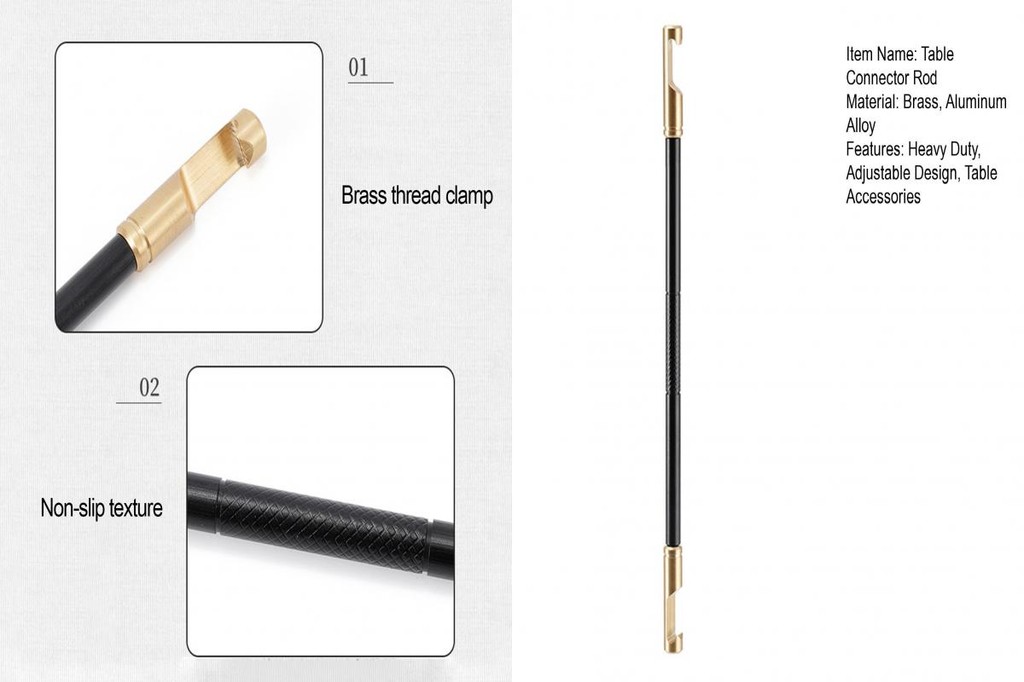 canaan| Folding Table Connector Rod Mesh Table Connector Rod Adjustable ...