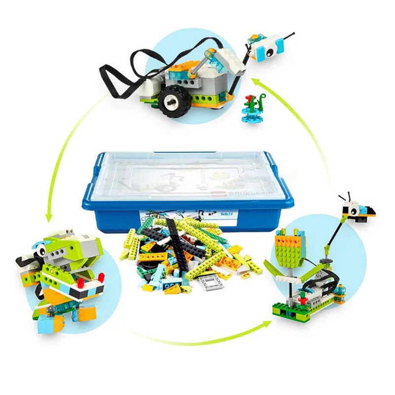 Parts Educational ♁ Functions Compatible 45300 Wedo 2.0 Core Set Scratch 3.0 Building Bloc DIY ...