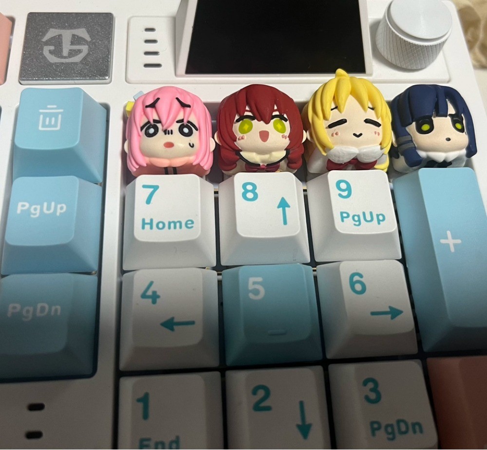 BOCCHI THE ROCK Keycap Cute Cartoon 3D Creative Cute MX Switch ...