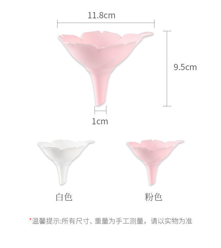 Japanese Style Cherry Blossom Funnel Kitchen Plastic Funnel Large ...