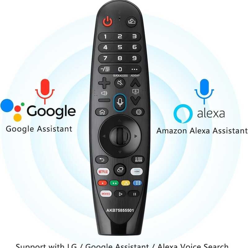 C2 Magkasya Para Sa LG TV Infrared Voice Remote Control Bluetooth ...