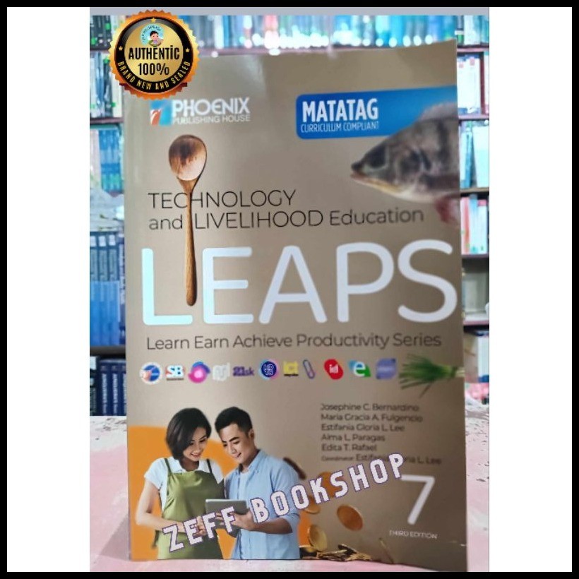 ⊕ ♣ Technology and Livelihood Education LEAPS 3rd Edition Grade 7 ©2024 ...