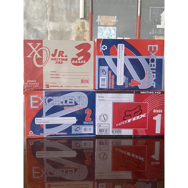 ♞Paper Grade 1 Grade 2 Grade 3 Grade 4 Paper Intermediate Pad Quiz Pad ...