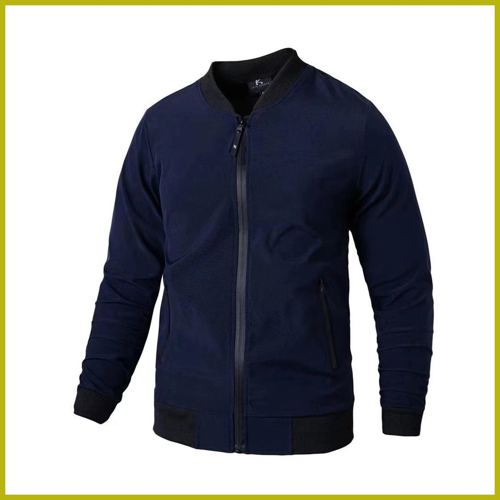 ∬ — Bomber Jacket POCKETS with zipper new design for unisex | Shopee ...