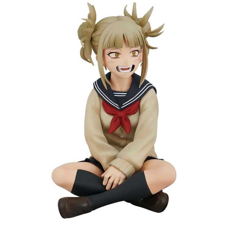 Anime MHA Hero Academia Figure Himiko Sitting Pose Action Figure Toga ...