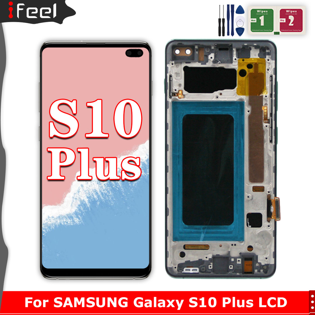 TFT Screen For Samsung Galaxy S10 Plus G975F LCD S10+ Display Digital ...