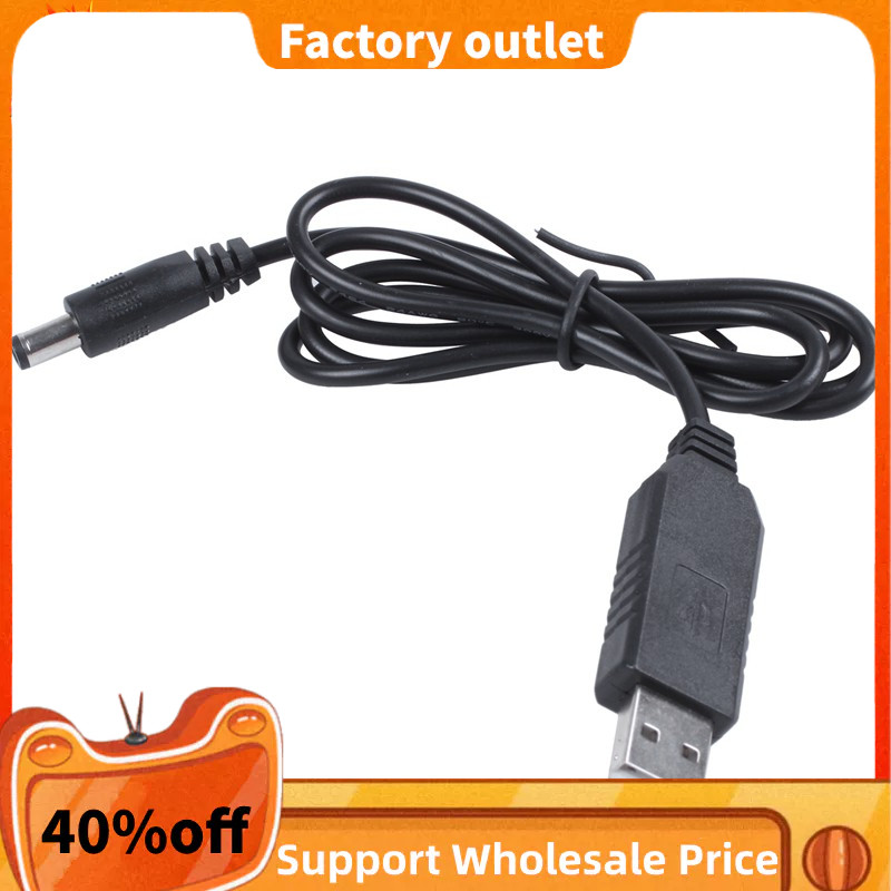 in stock USB Barrel Male Connector Jack Power Cable Plug -1M (5V To DC ...