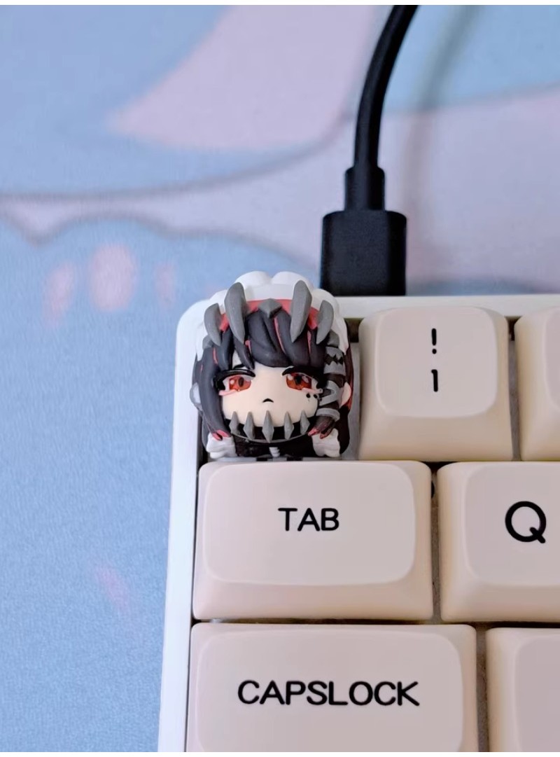 Zenless Zone Zero Keycap Cute Cartoon 3D Creative Cute MX Switch ...