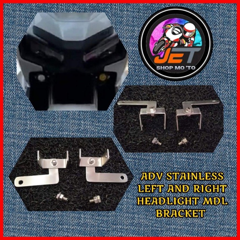 ADV LEFT AND RIGHT HEADLIGHT MDL BRACKET | Shopee Philippines