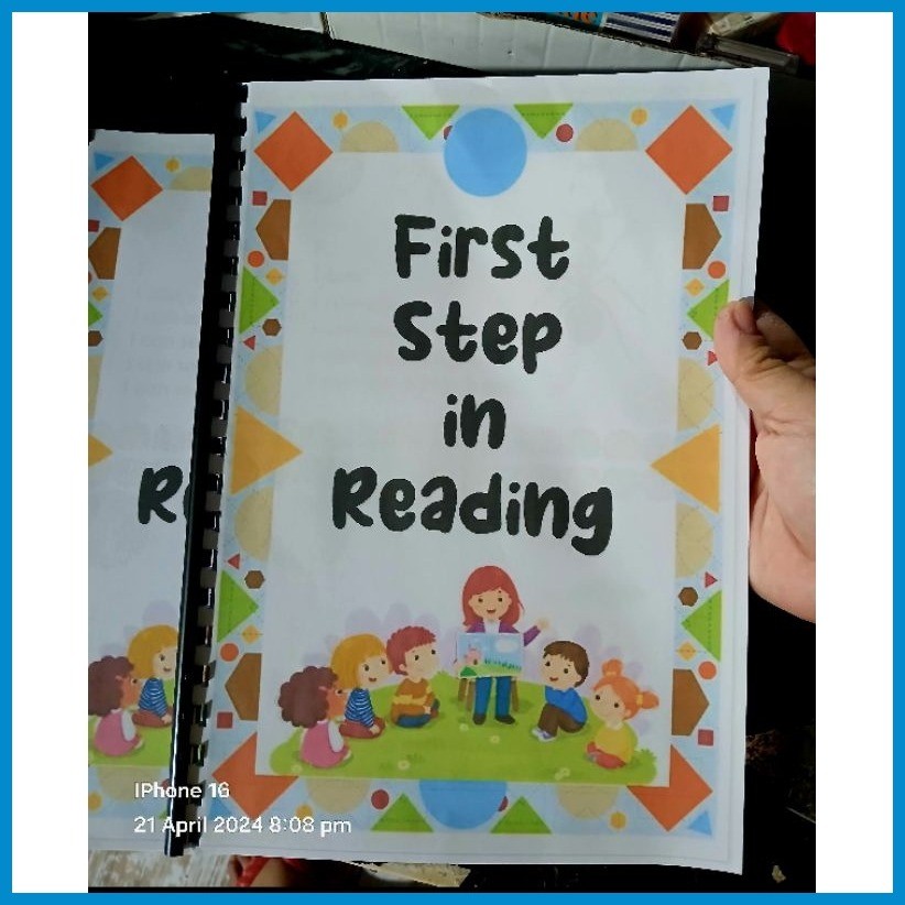 FIRST STEP IN READING ENGLISH FOR BEGINNERS A4 size | Shopee Philippines