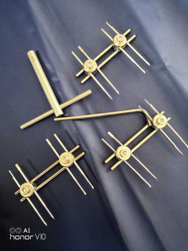 Orthopedic instrument external fixation bracket, finger bone ...