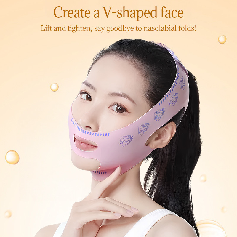 Upgraded Face Lifting Mask Wrinkle Face Lift Up Reduce Double Chin Slim ...