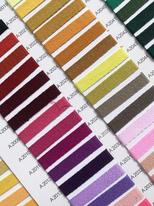 1000 colours all herringbone webbing, back collar pressure wrapping ...