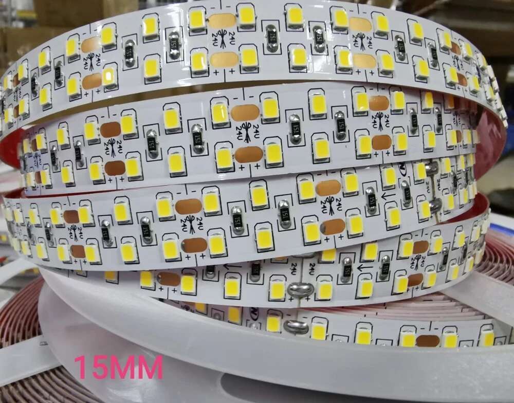24V 12V 2835 Strip 3mm 4mm 5mm 6mm S hugis 8mm 10mm 15mm PCB Width ...