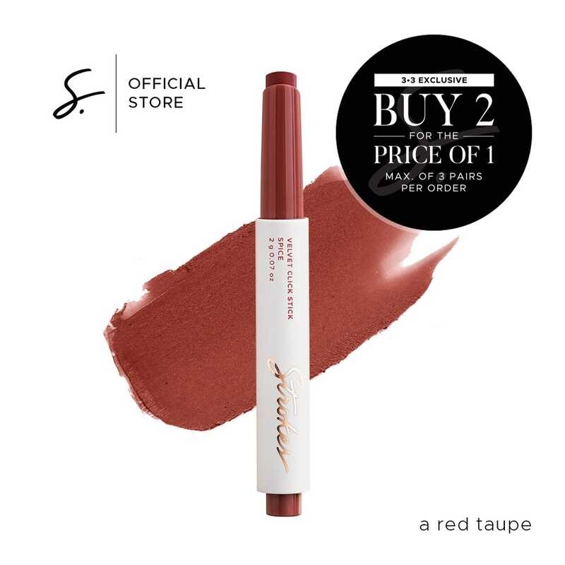 【The New】 Strokes Veet Click Stick In Spice [ Matte Lipstick ] 3 ...