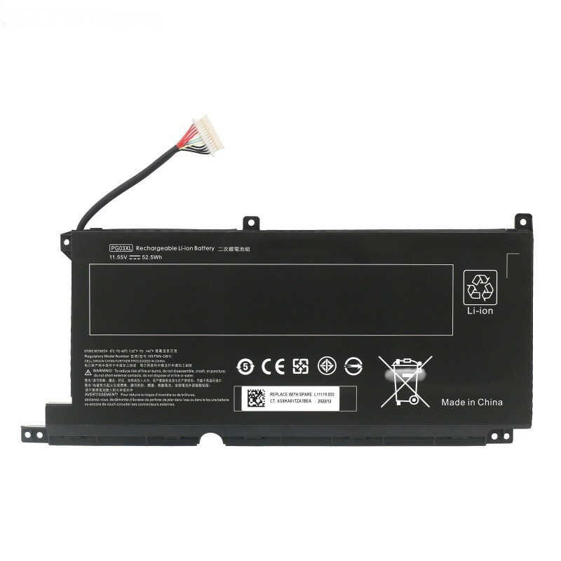 Pg03xl Laptop Battery Para Sa HP Pavilion Gaming 15-Dk 15-Ec 16-A0000 ...