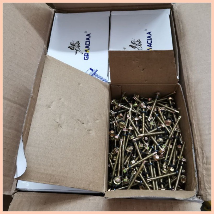 Tekscrew (Self drilling screw) Size 2" for metal (300 pcs/box) Good ...